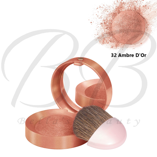 BOURJOIS Little Round Pot Blush Blusher with Mirror and Brush *ALL ...