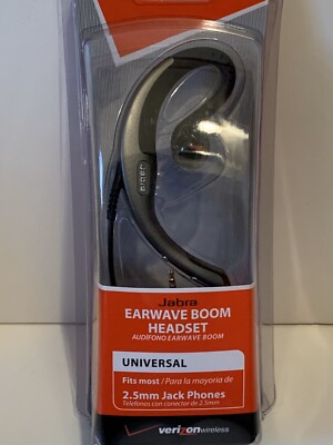 Verizon Wireless Jabra Earwave Boom Universal Headset For 2.5 MM Jack ...