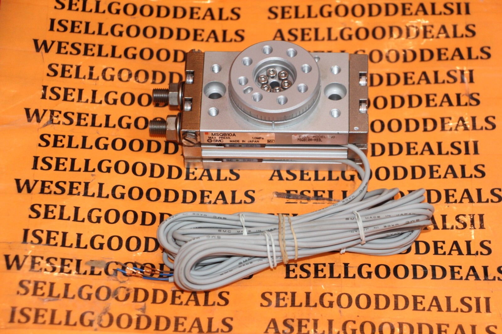 SMC MSQB10A-A93L Rotary Actuator With Table New | eBay