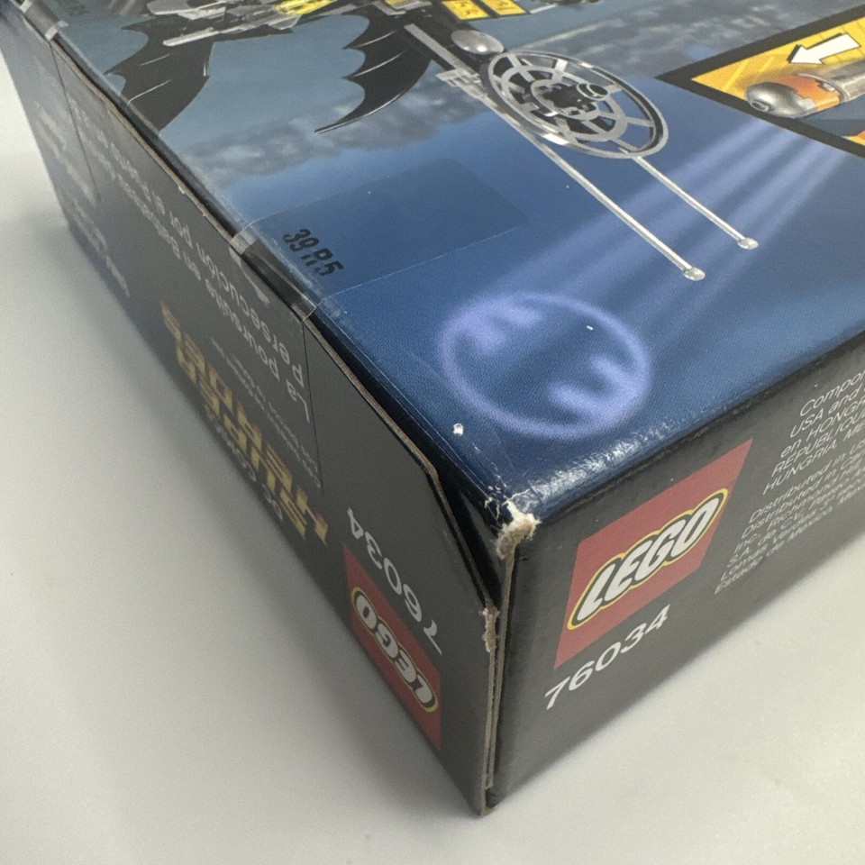 LEGO 76034 SUPER HEROES The Batboat Harbor Pursuit - Deathstroke NEW ...