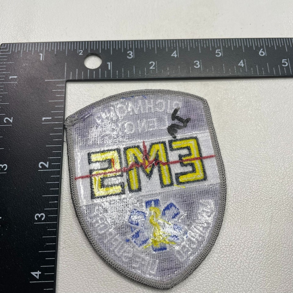 RICHMON LENON EMS EMERGENCY MEDICAL SERVICE Advanced Life Support Patch ...