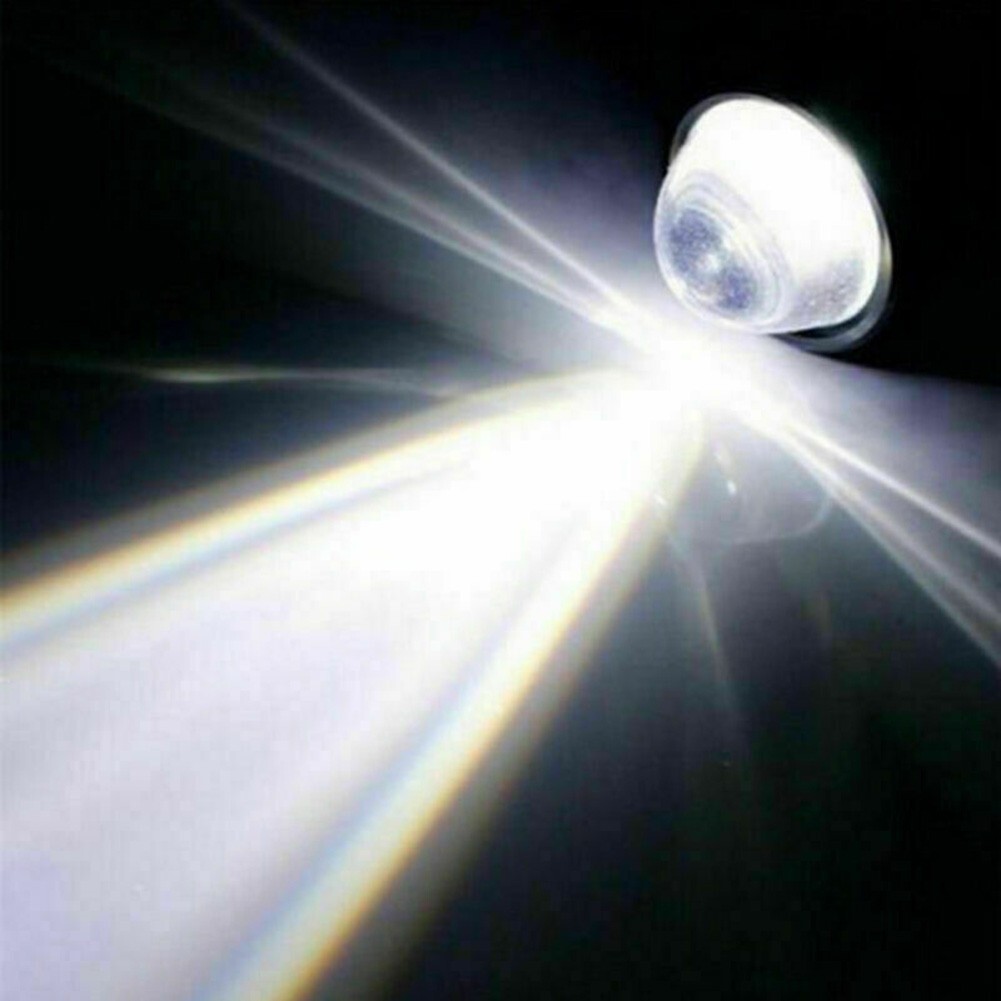 2x High Power 15W LED Fish Eye Bulbs for Car Parking Fog Daytime ...