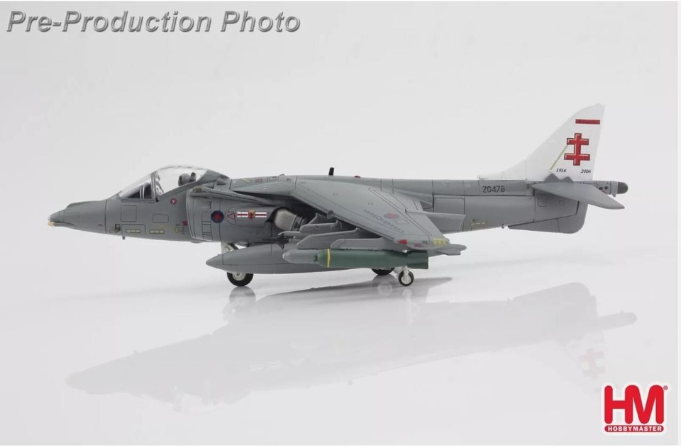 Hobby Master HA2651 UK Core Range Harrier GR.9A 41 Sqn RAF Coningsby ...
