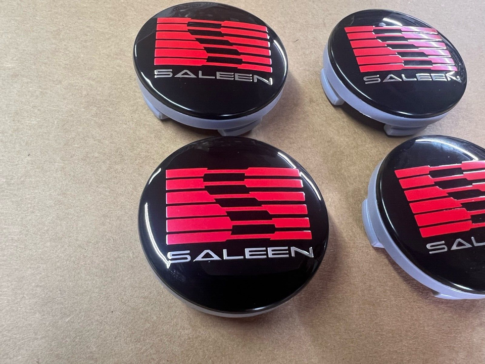 SALEEN FORD MUSTANG F150 S281 SR H302 WHEEL RIM CENTER CAPS SET OF 4x 2 ...