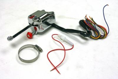 Street Rod Rat Rod Universal Chrome Column Mount Turn Signal Switch ...