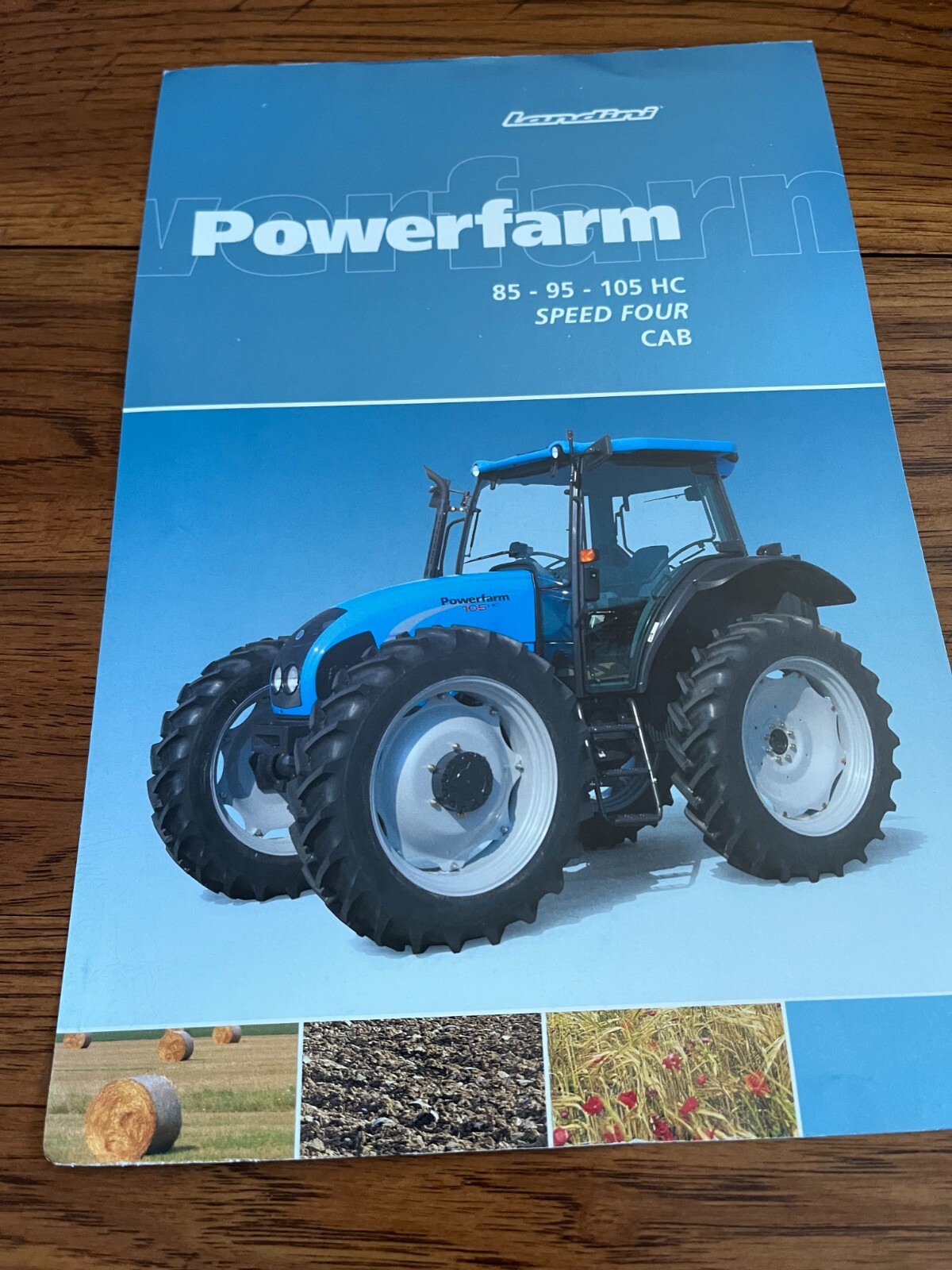 Landini Powerfarm 85 95 100 HC Tractor Brochure AMIL22 | eBay