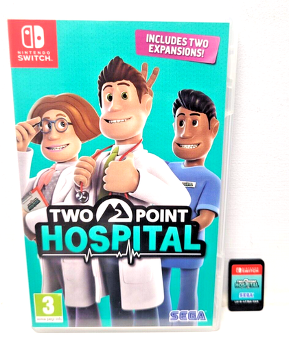 Nintendo Switch Two Point Hospital EXCELLENT Condition Cartridge ...