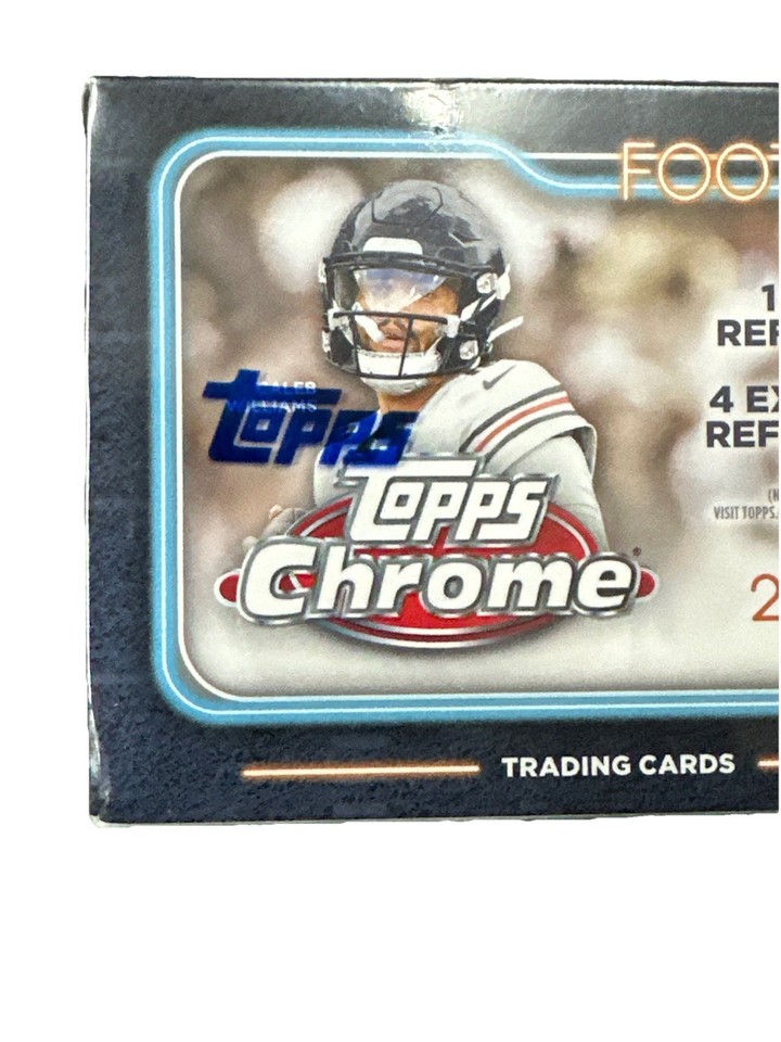 2024 Topps Chrome Football Blaster Box Factory Sealed | eBay