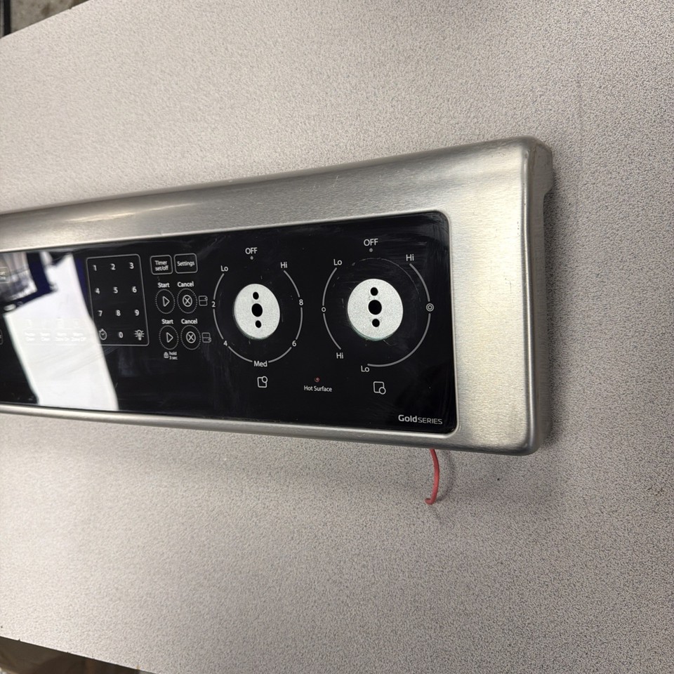 Whirlpool Range COVER CONTROL PANEL W10318551 for WGE745C0FS05 ...