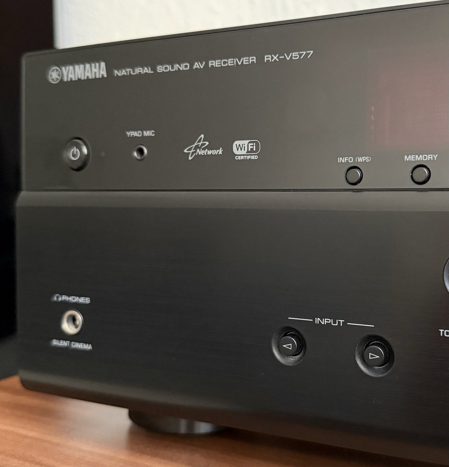 Yamaha RX-V577 AirPlay®, WiFi, 7.2-Kanal Netzwerk AV Receiver | eBay