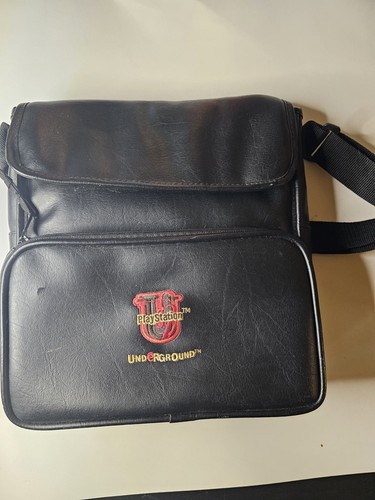 Vintage Sony PlayStation Underground Carrying Case Shoulder Bag For PS1 ...