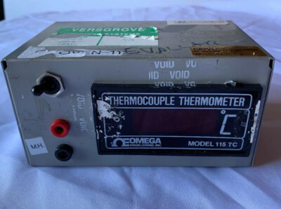 Omega Engineering 115 TC Thermocouple Thermometer Temperature Meter | eBay