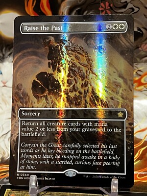 MTG | Raise the Past (Borderless) [Foundations] Mana FOIL | eBay Australia