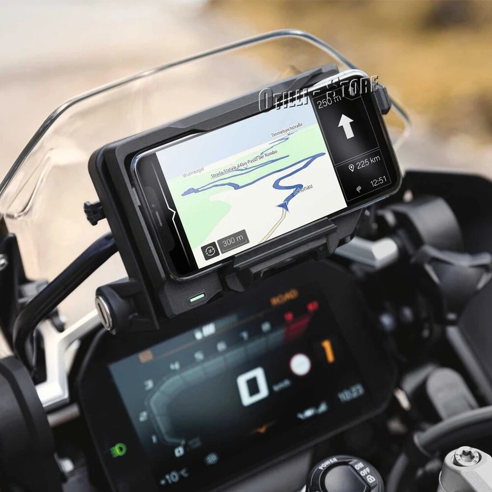 For BMW R1300GS R 1300 GS Wireless Charge GPS Mobile Phone Navigation ...