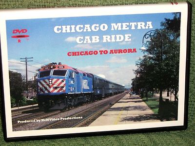n038 TRAIN VIDEO DVD "CHICAGO METRA CAB RIDE" | eBay