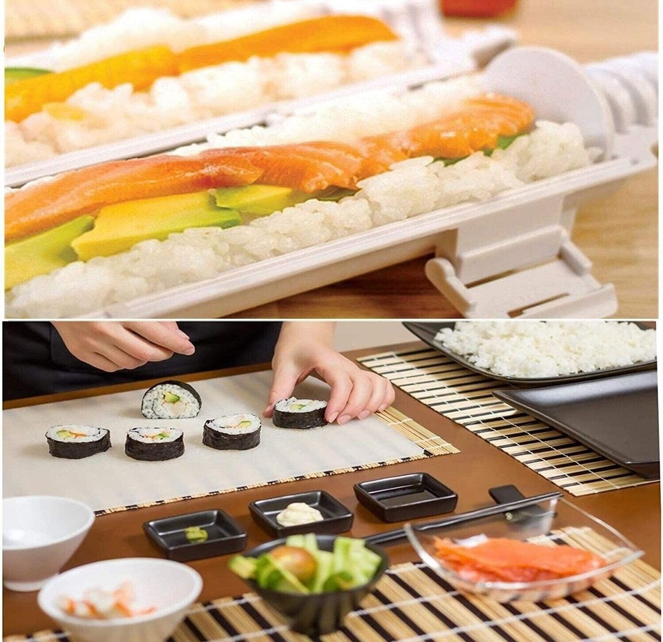 Sushi Making Kit Mold DIY Sushi Making Quick Sushi Maker Tool Rolled ...