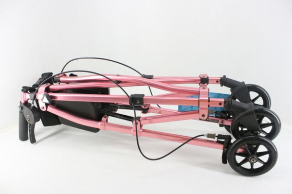 Able Life Space Saver Rollator - Regal Rose (4250-RR) for sale online ...