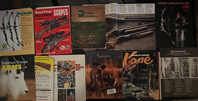 Lot Of Vintage 70-90s Archery Bow Thompson Rifle Gun Catalog PSE Browning Kane | eBay