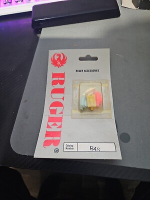 VINTAGE NIP OEM RUGER R4S 4 MULTICOLORED NYLON FRONT SIGHT INSERTS ...