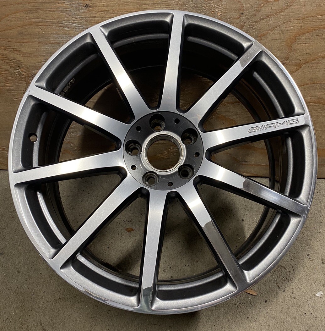 20" MERCEDES 20x8.5 " AMG S-CLASS OEM WHEEL A2224010600 RIM 85358 FRONT ...