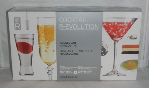 MOLECULE-R Molecular Mixology Kit Cocktail Revolution w/ DVD Bartending ...