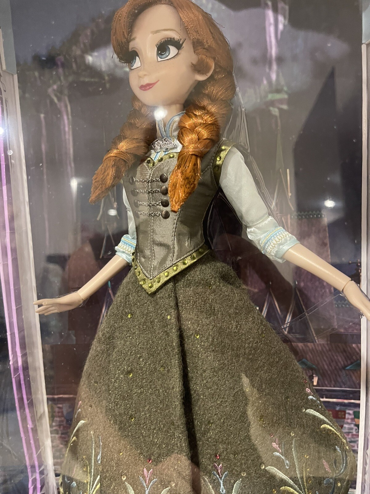 Disney Store Frozen Anna Limited Edition 1 of 5000 17" Doll NIB | eBay