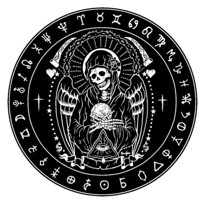 MEMENTO MORI SYMBOL ANGEL DEATH DEVIL Pendant Sterling Silver 925 ...