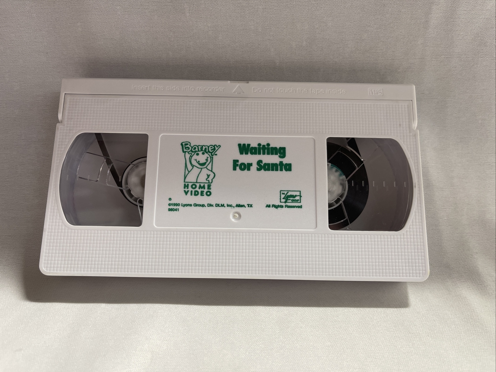 1992 Barney Waiting For Santa VHS Lyons Group Christmas Sing Along ...