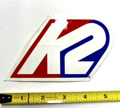 Vintage K2 Snowboarding Sticker NOS 80’s 90’s Burton Lamar Kemper Sims ...