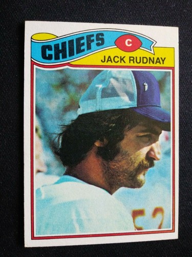 1977 Topps Football Card # 487 Jack Rudnay - Kansas City Chiefs | eBay