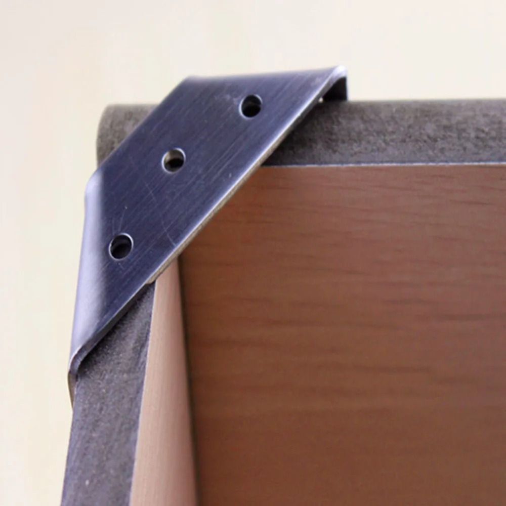 5pcs Durable Triangle Support Stainless Steel Corner Brackets ...