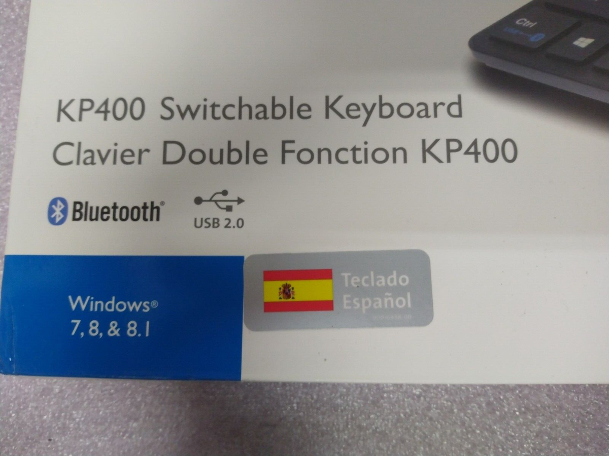 Kensington Kp400 Switable Windowsbluetooth Keyboard Computer & Laptop