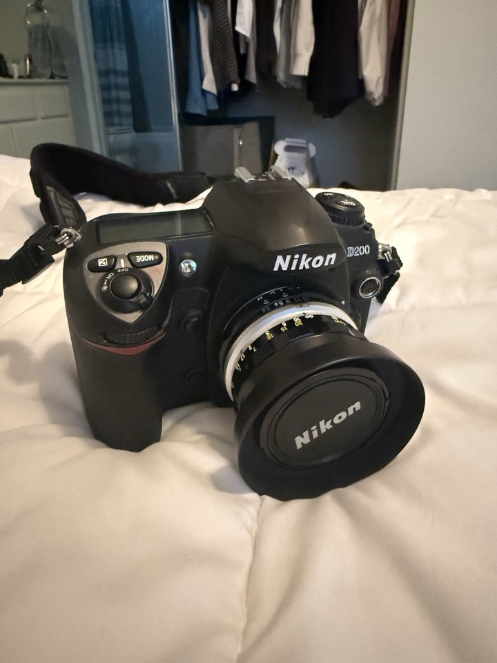NIKON d200 Infrared Converted Camera With 28mm Prime lens | eBay