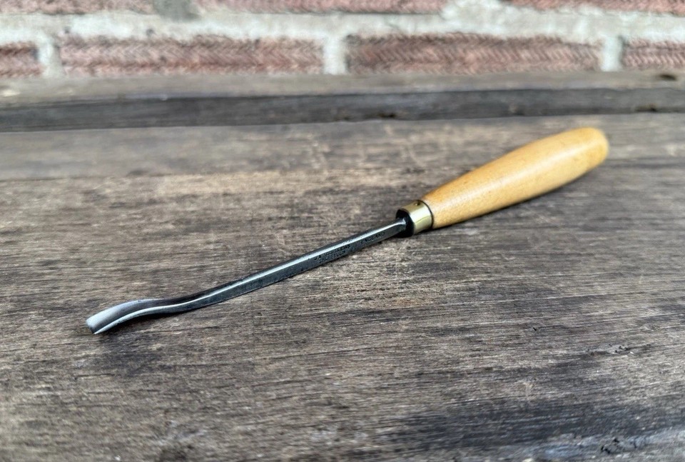 Vintage 1/4” JB Addis Prize Medals Back Bent Spoon Carving Gouge Chisel Old Tool | eBay