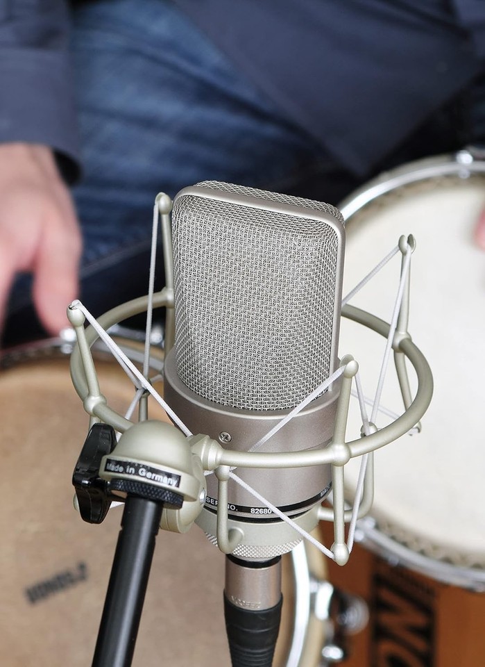 Large Diaphragm Condenser Mic Neumann TLM 103 Nickel Vocal Recording ...