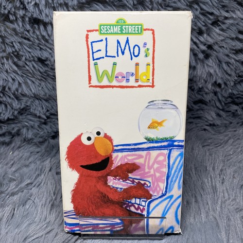 Sesame Street Elmo's World VHS 2000 Tape 3 Elmo Episodes for Children ...