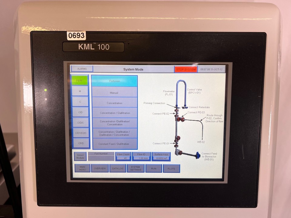 Spectrum Labs KML 100 Benchtop Perfusion and TFF System 1.5-100L ...