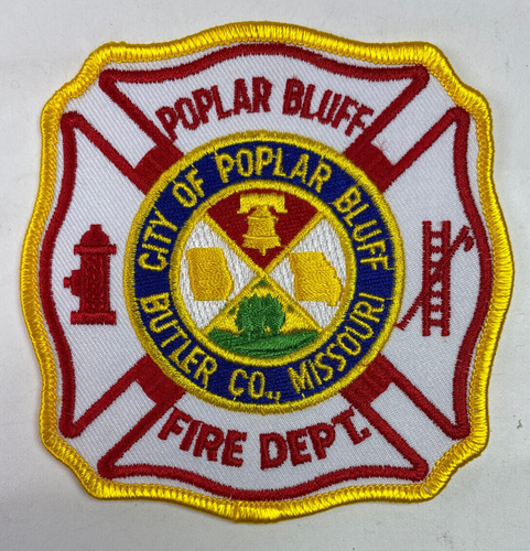 Poplar Bluff Fire Butler County Missouri MO Patch P2 | eBay