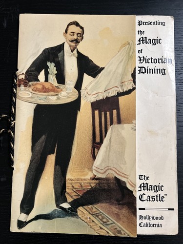 The Magic Castle Dinner Menu | eBay