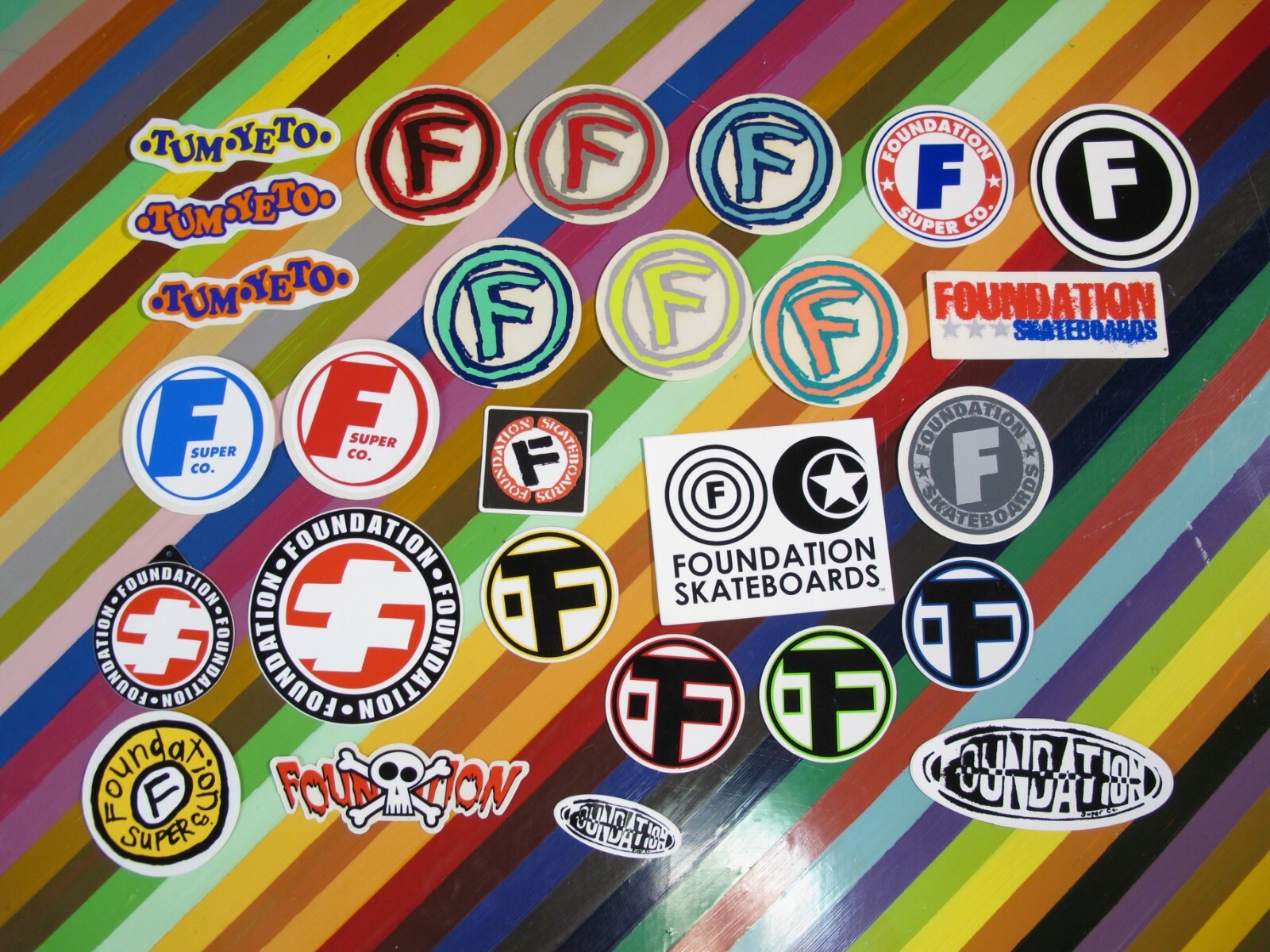 vtg 1990s 2000s Foundation skateboard sticker - extras and logos Tum ...