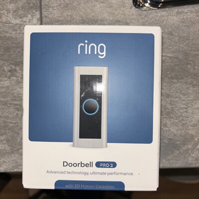 Ring Pro 2 Video Doorbell - Satin Nickel 842861112931 | eBay