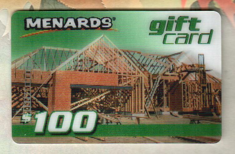 MENARDS House Under Construction 2007 Lenticular Gift Card ( $0 - NO ...