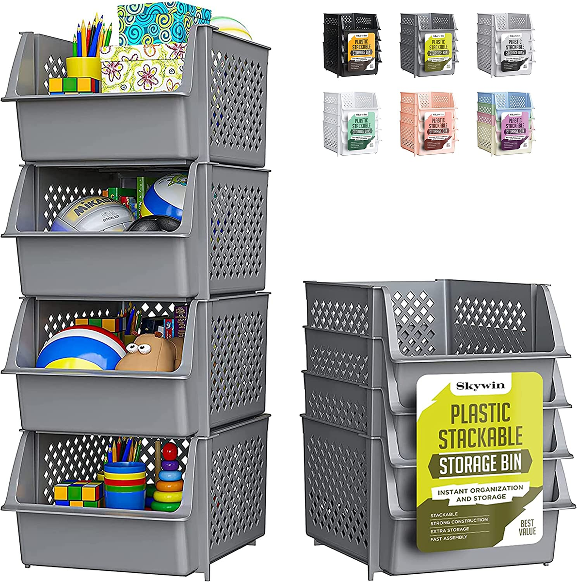 Stackable Vegetable Bins