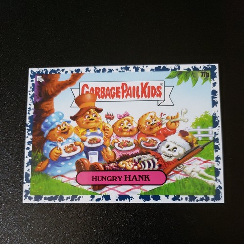HUNGRY HANK 77b GARBAGE PAIL KIDS 2022 BOOK WORMS BLACK GPK CARD | eBay