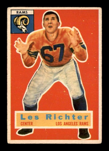 1956 Topps #30 Les Richter VG X2892475 | eBay