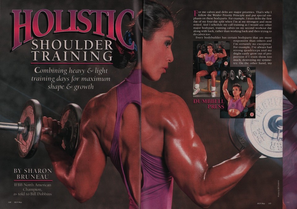Muscle & Fitness Magazine 05/1993 Sharon Bruneau Drorit Kernes Paul ...