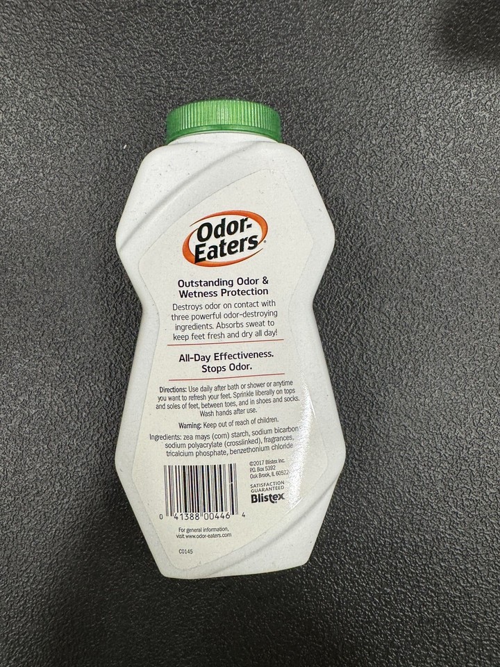 Odor Eaters FOOT POWDER 6oz Controls Odor & Wetness | eBay