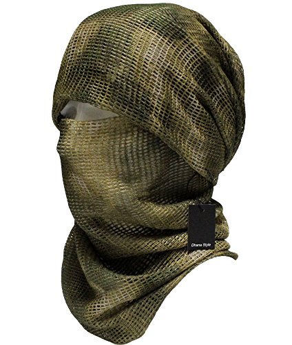 Sniper Veil Tactical Camouflage Mesh Net Camo Scarf Army Shemagh ...