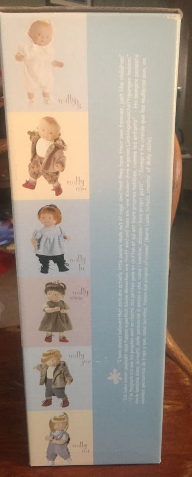 Vintage 2000 Molly Micky Joe 14” doll by Marie-Luise Schulz White ...