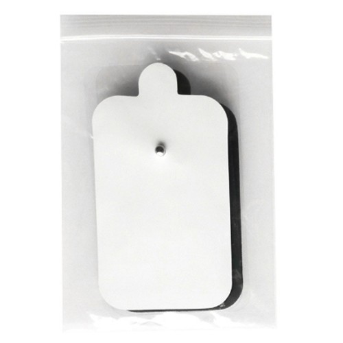2Pcs 4.3*6.7cm Snap On Electrode Pads For Electronic Physiotherapy ...